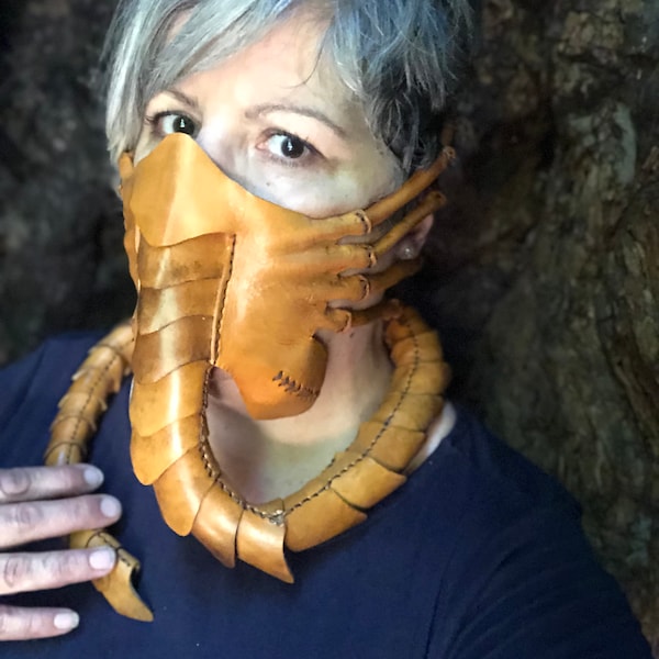 Facehugger Mask - Etsy