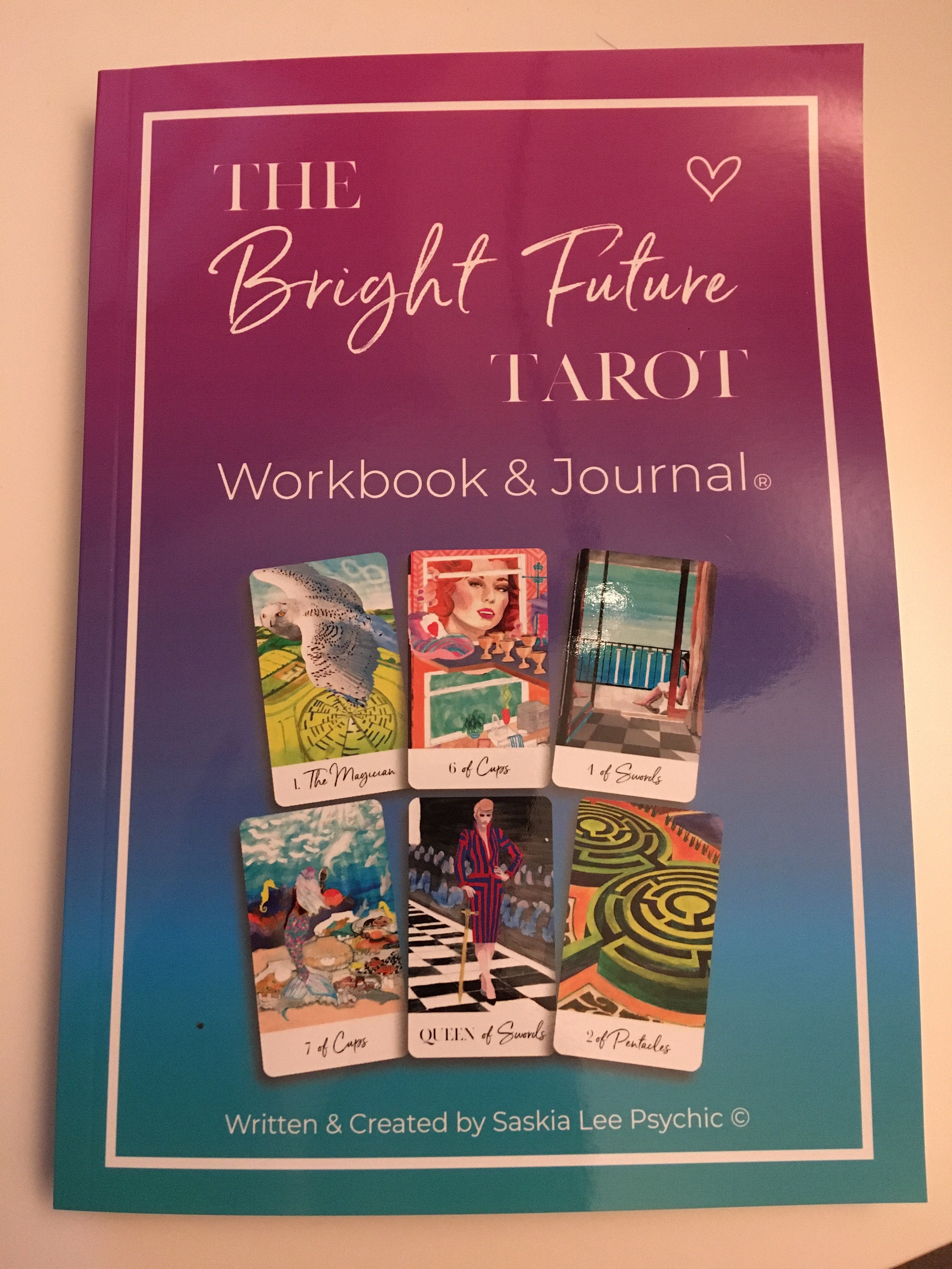 Bright Future Tarot Workbook and Journal a 250 page A5 | Etsy