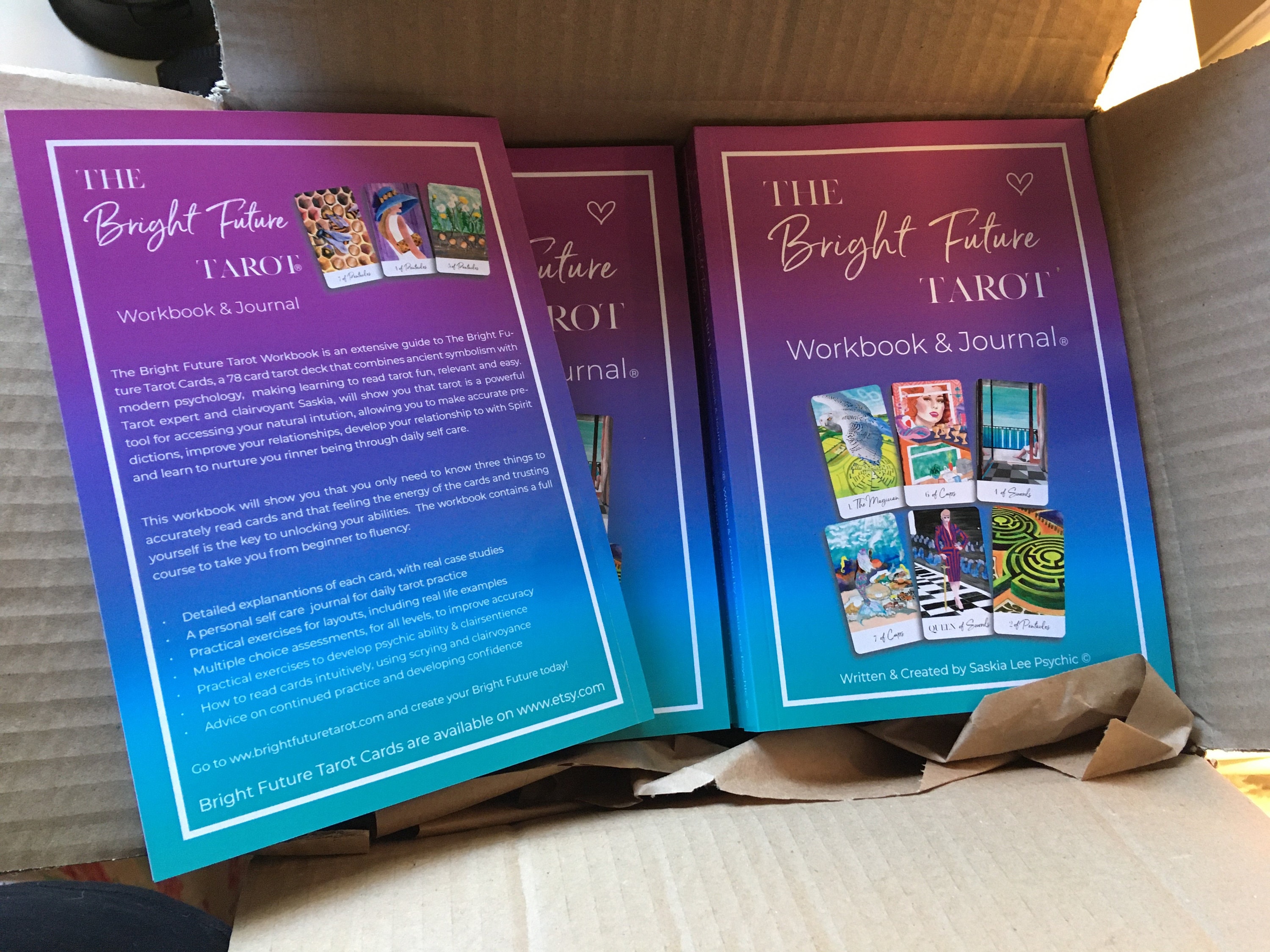 Bright Future Tarot Workbook and Journal Digital Version PDF - Etsy