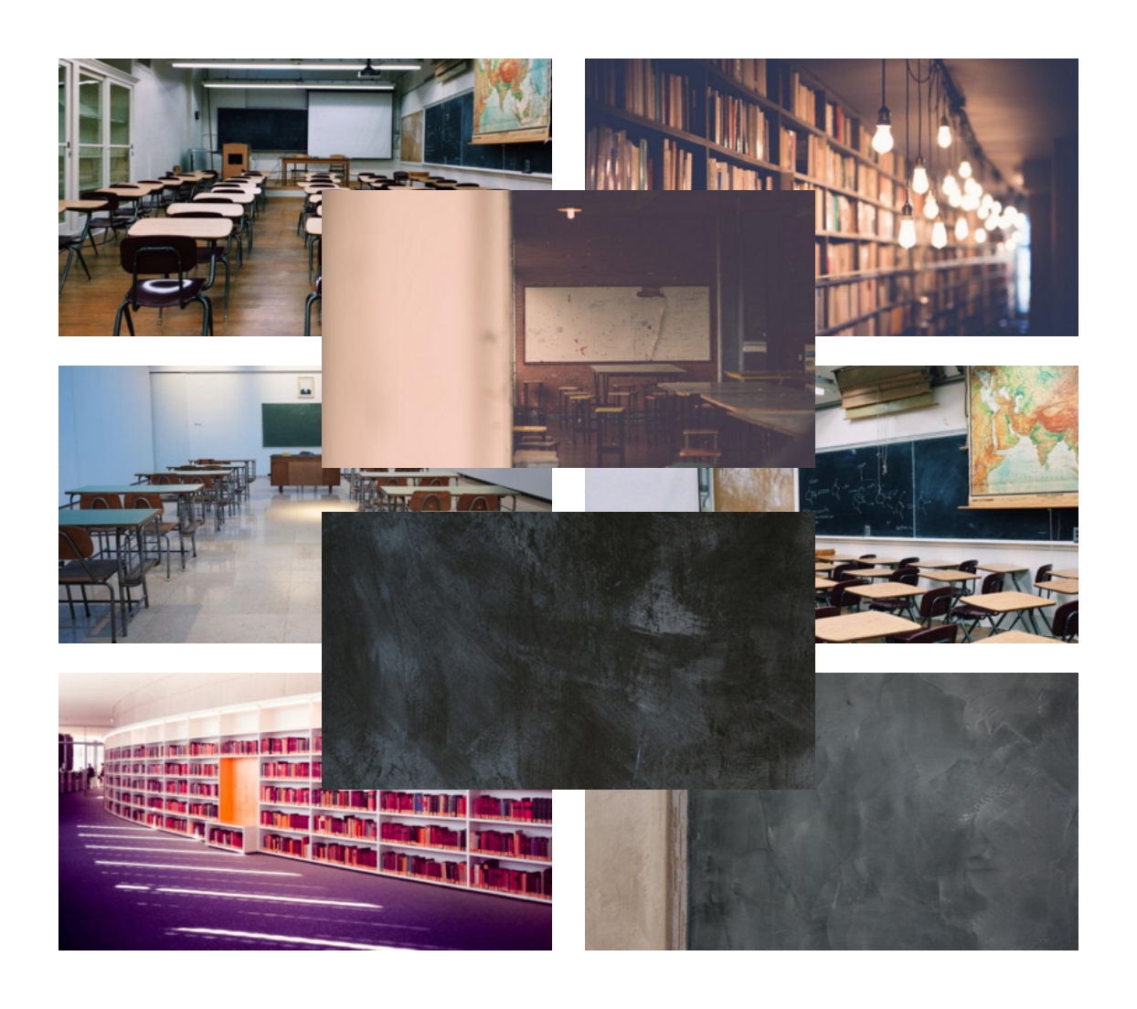 Zoom Background, School Collection, Student Classroom, Online Meeting ...