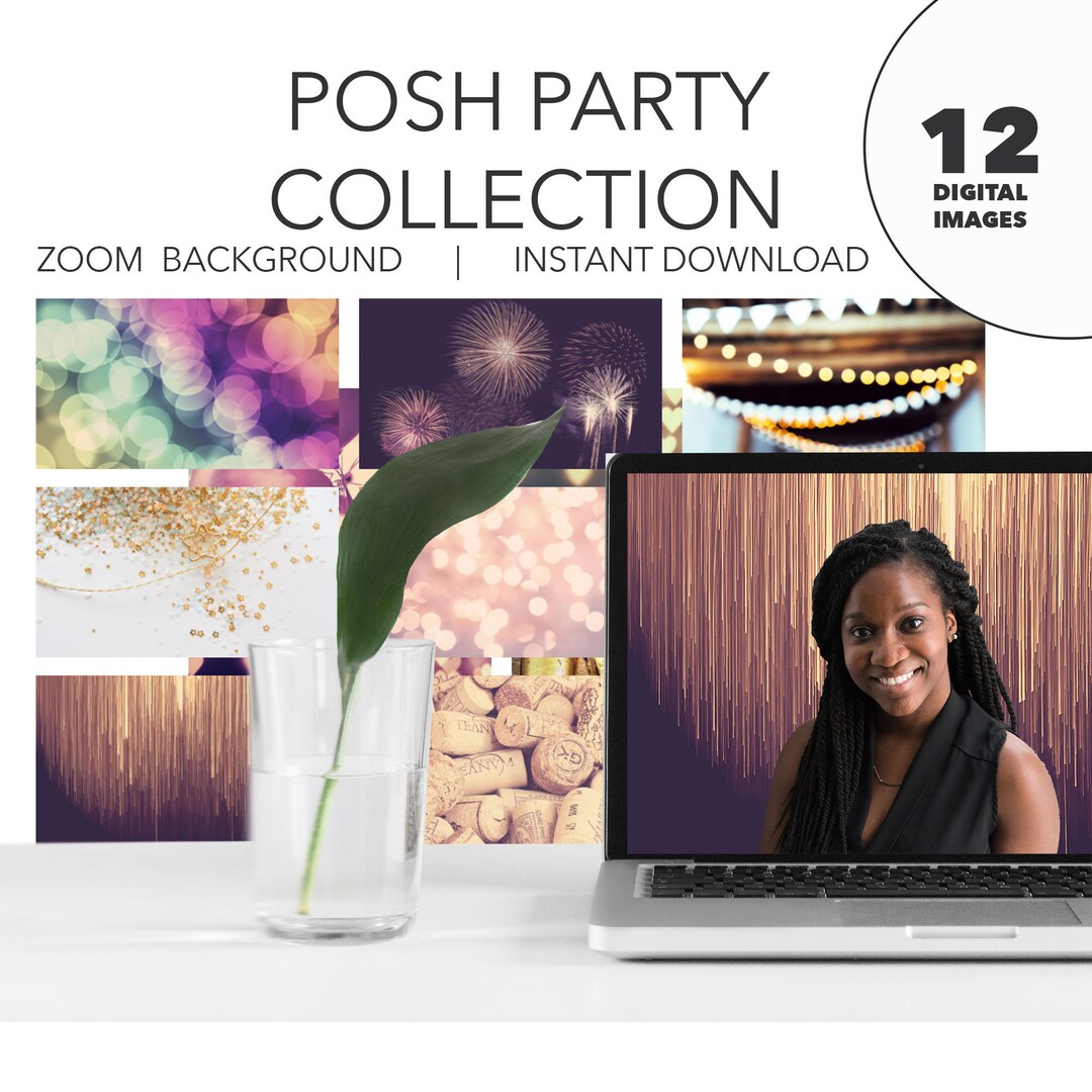 Zoom Background, Posh Party Collection, Student Teacher Classroom ...