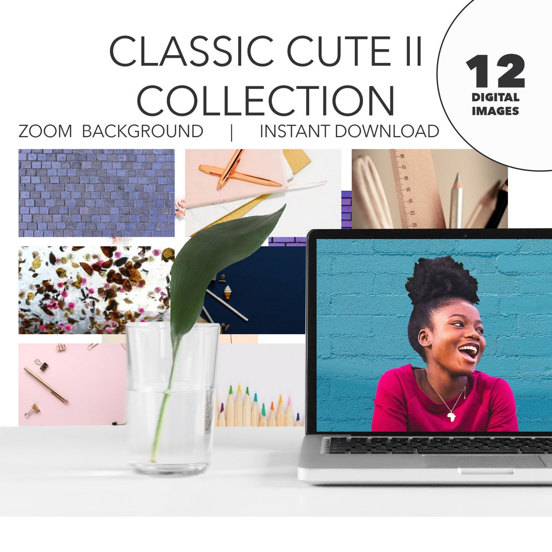 Zoom Background Classic Cute II Collection Student Teacher - Etsy