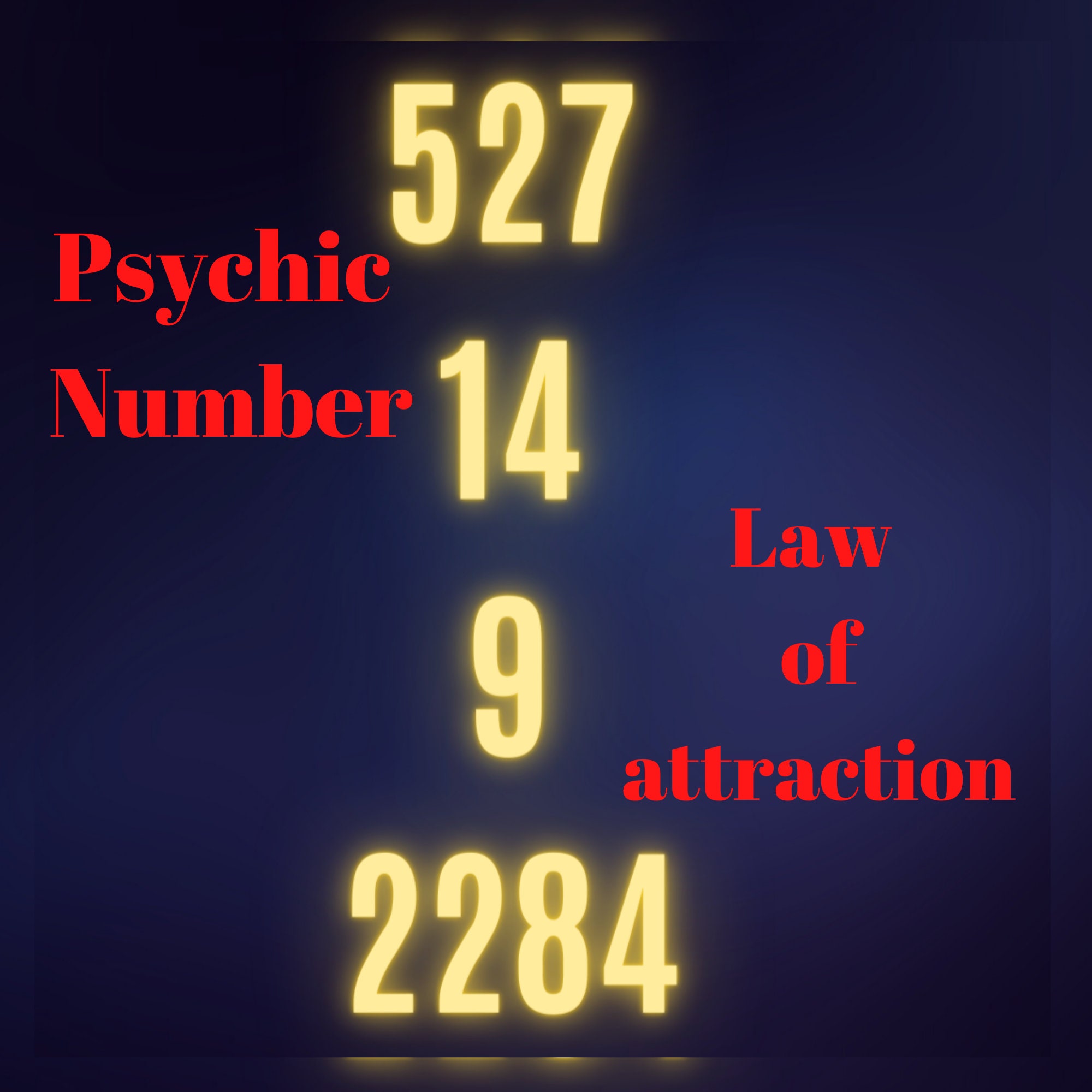 Psychic Destiny Number, Numerology Vibration highly effective ...