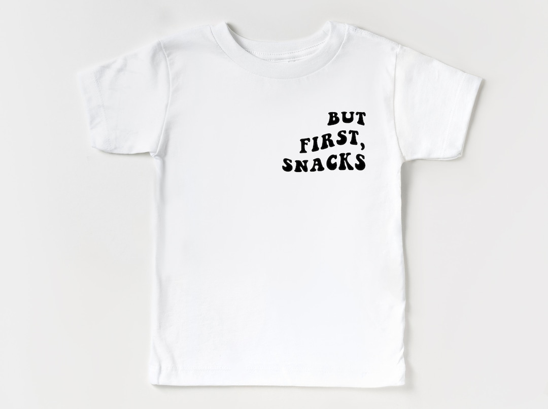 But First Snacks, Cool Kids Shirt, Baby Clothes Unisex, Cool Kids Shirt ...