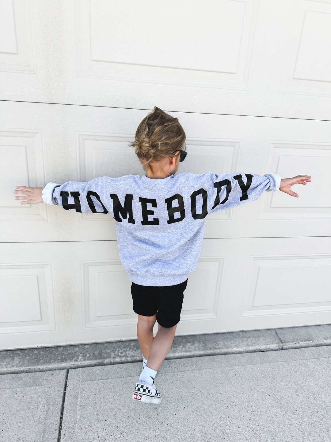 Homebody, Big Back Print on a Crewneck, Toddler Crewneck, Cool Clothes ...