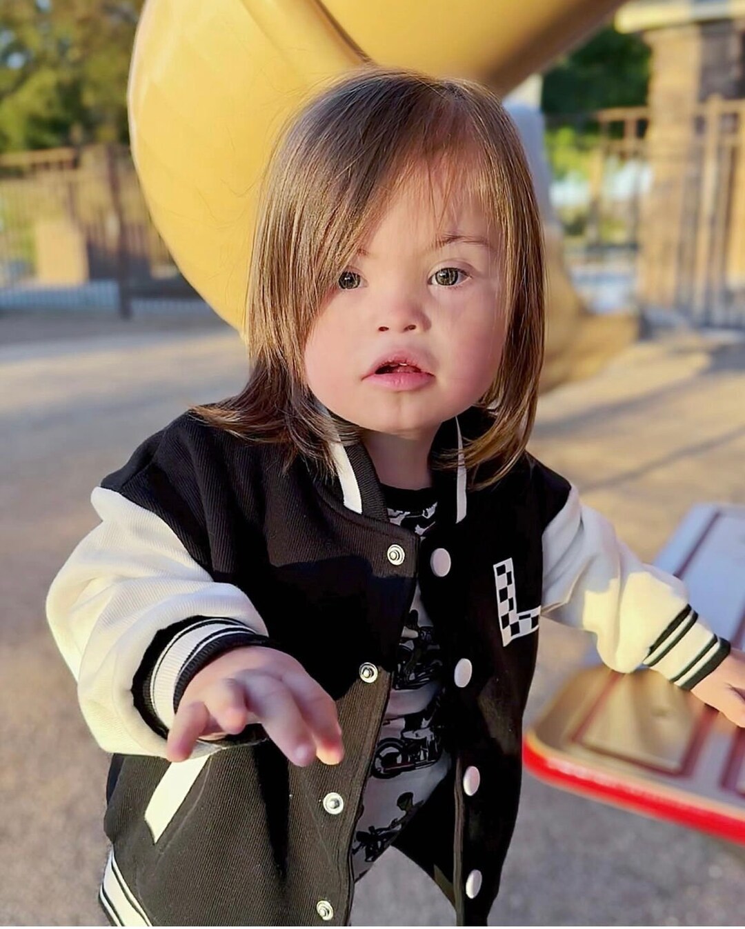 Checkered Monogram Kids Varsity Jacket Kids Letterman - Etsy