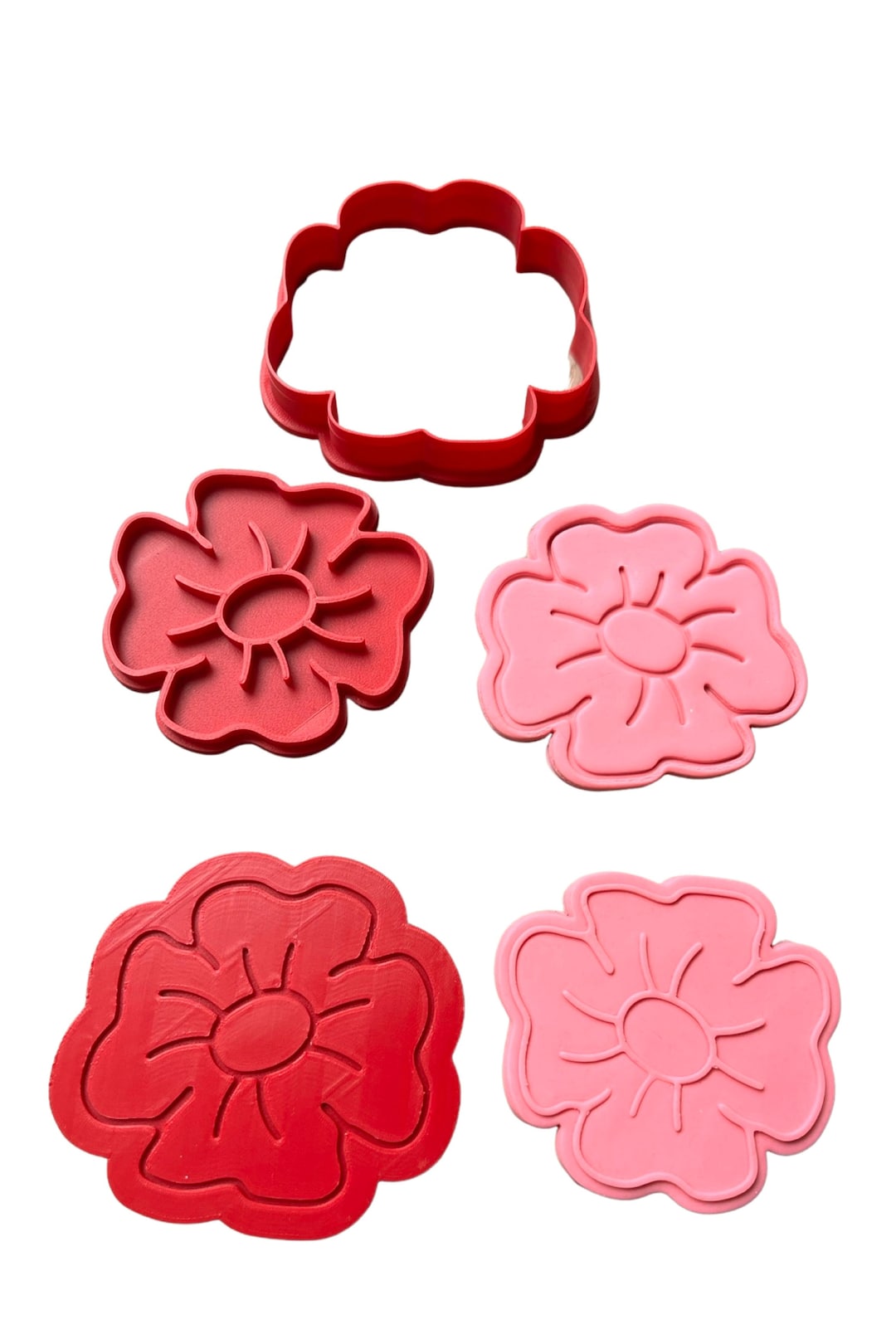 Poppy Flower Cookie Cutter and Embosser - Veterans Day Least We Forget ...