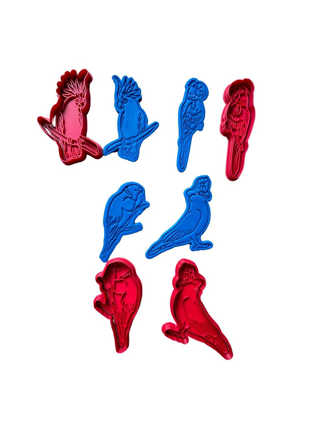 Parrot Cookie Cutter Stamp - Etsy