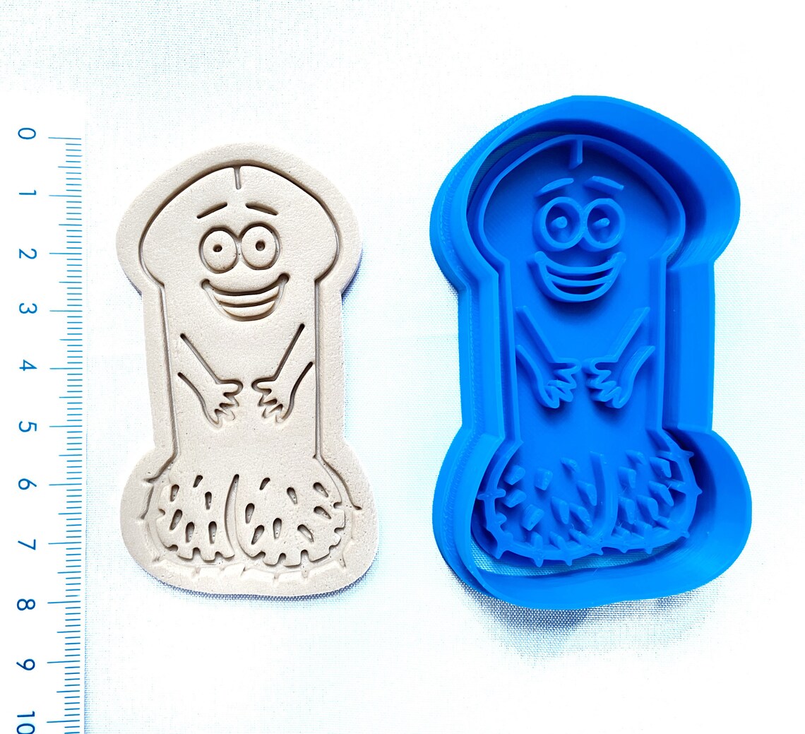 Naughty Cute Penis And Vagina Genital Cookie Cutters Embossers Etsy Australia