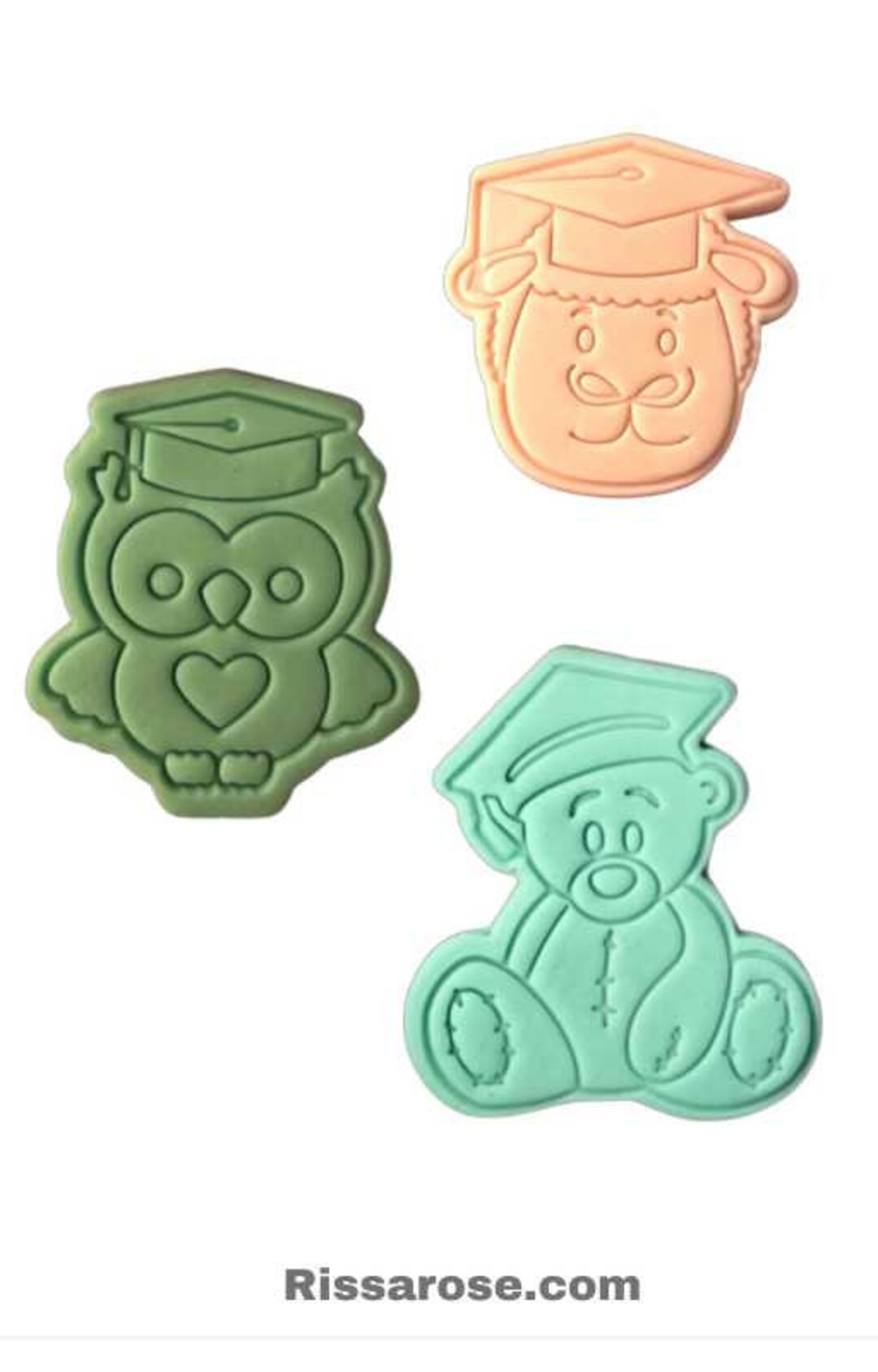 Graduation Bear Cookie Cutter Stamp Graduation Owl - Etsy
