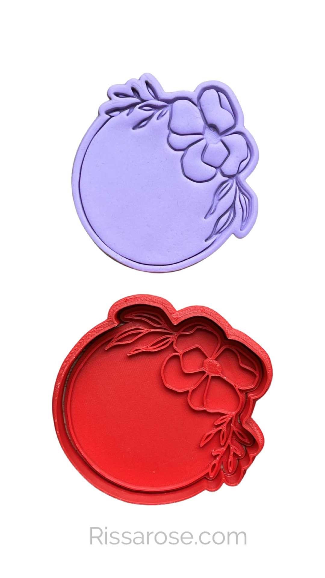 Poppy Frame Cookie Cutter and Embosser - Wreath Frame - Veterans Day ...