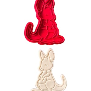 Australian Animals Cookie Cutter Stamp Koala Crocodile Kangaroo ...