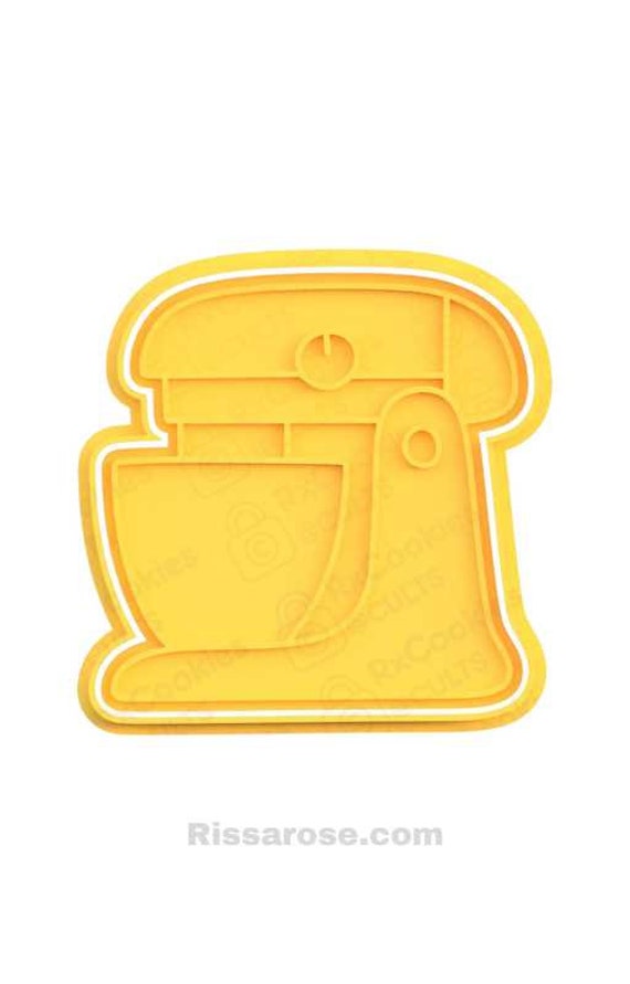 Baking Mixer Cookie Cutter Stamp Kitchenaid Style - Etsy