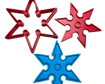 Ninja Star Cookie - Etsy