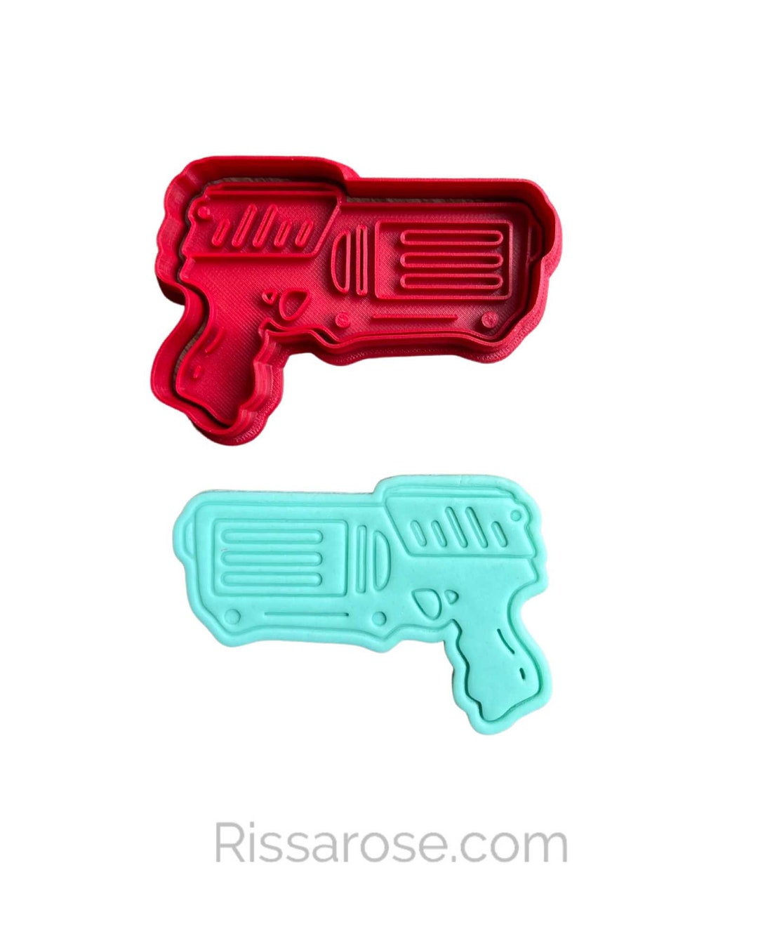 Toy Gun Cookie Cutter Stamp Nerf Style Gun Bullet Shooting - Etsy
