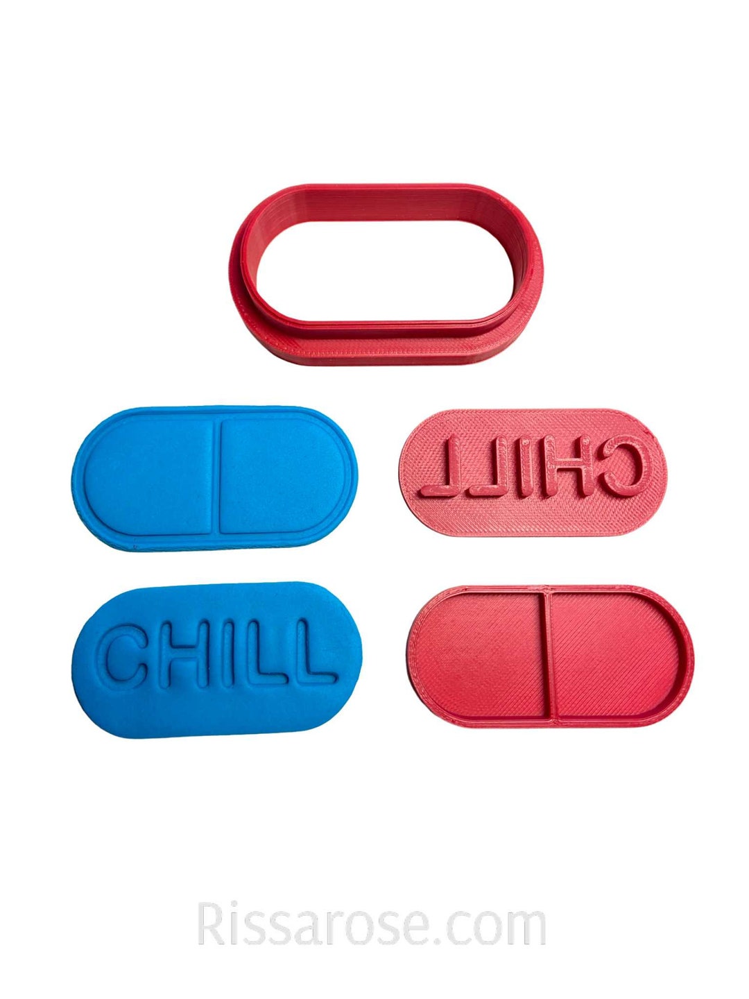 Chill Pill Cookie Cutter Stamp Medicine Pill - Etsy