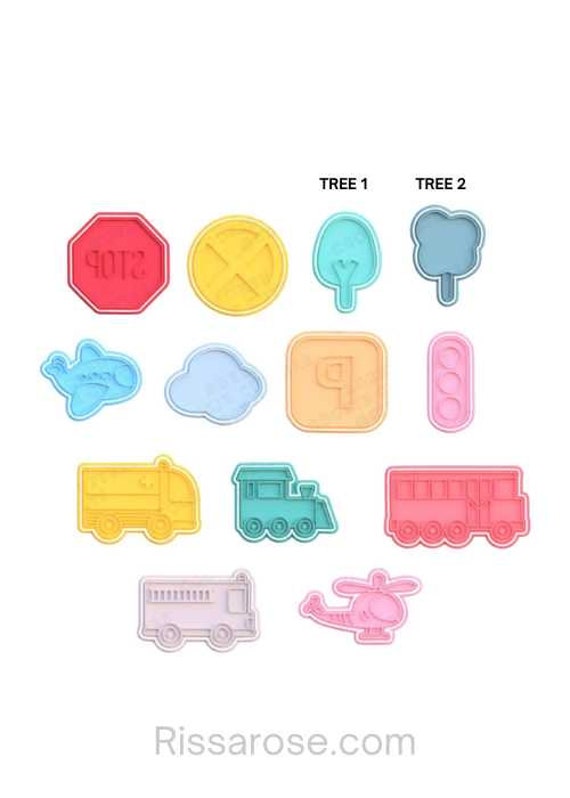 Transportation and Road Signs Cookie Cutter Stamp Stop Sign No - Etsy