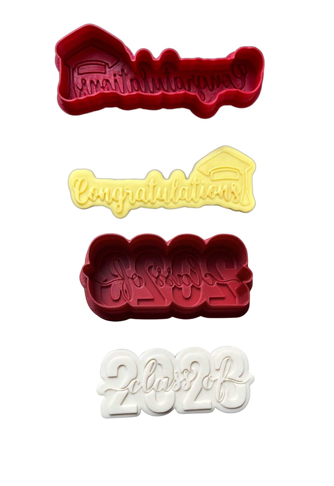 Congratulations Cookie Cutter Class of 2023 Cookie Debosser Raised ...