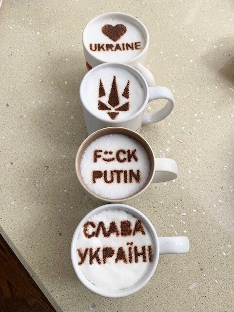 Ukraine Stencil Set 3 Stencils for Coffee Baking - Etsy
