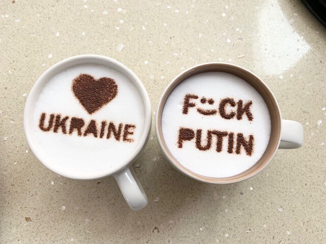 Ukraine Stencil Set 3 Stencils for Coffee Baking - Etsy
