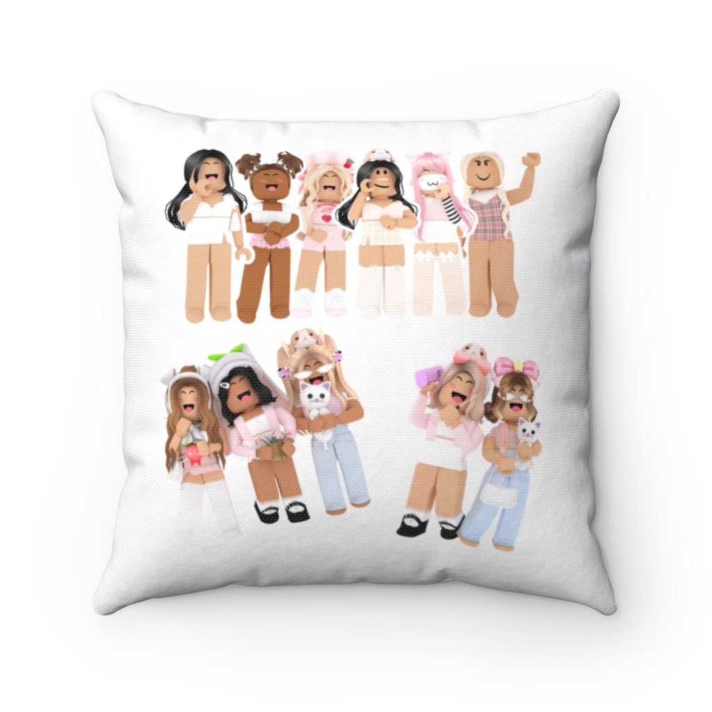 Decorative Pillows Home Décor Girl Roblox Gift,Girl Roblox Birthday ...