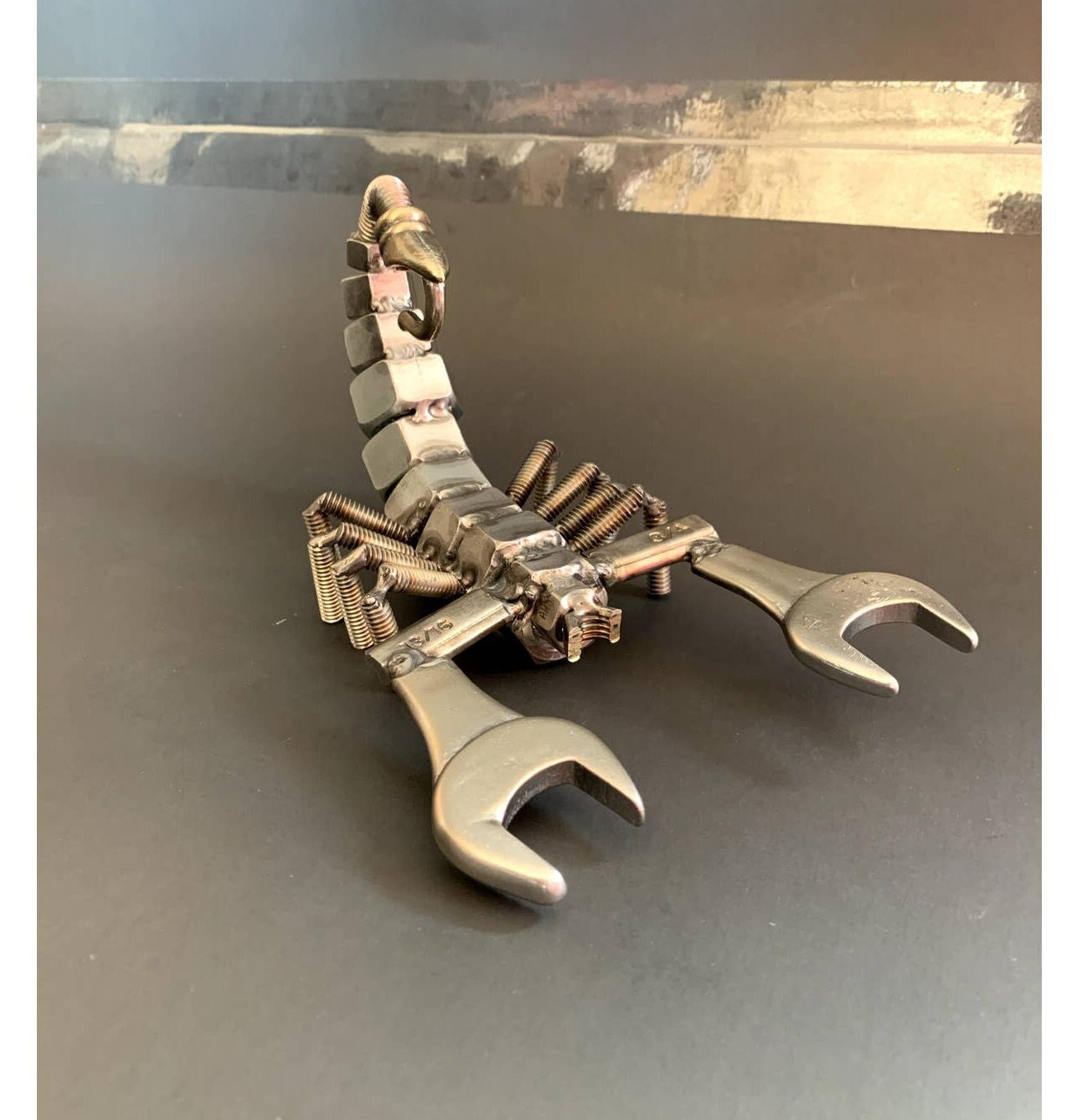 Scrap Metal Scorpion Sculpture - Etsy