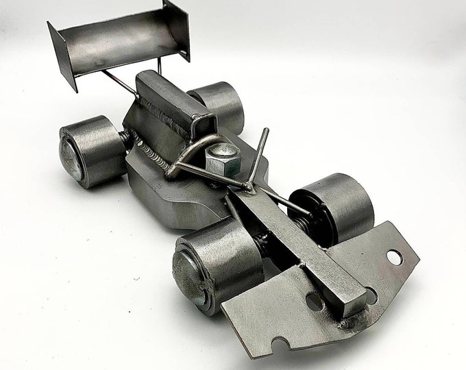 Scrap Metal F1 Race Car - Etsy