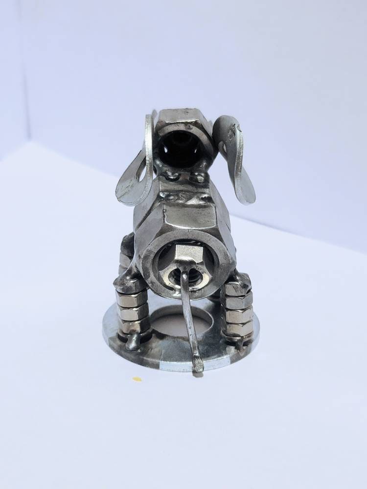 Scrap Metal Elephant Sculpture - Etsy