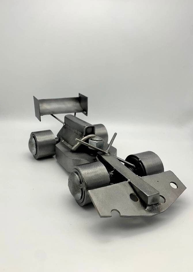 Scrap Metal F1 Race Car - Etsy