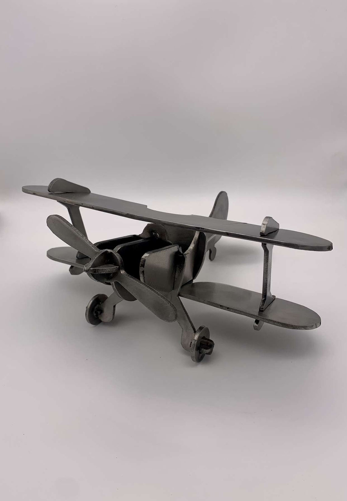 Stainless Steel Plane Sculpture - Etsy