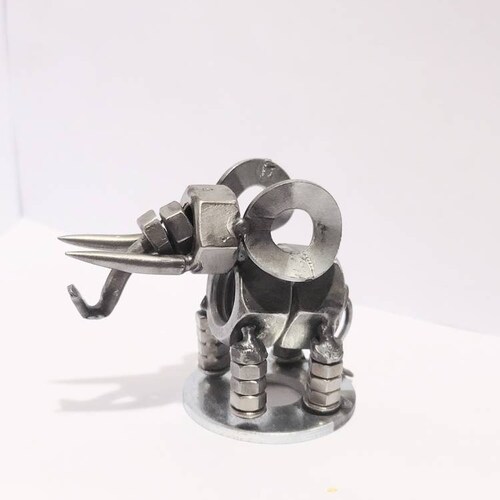 Metal Art Elephant/sculpture/elephant - Etsy