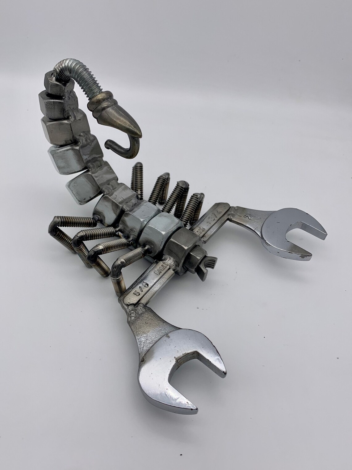 Scrap Metal Scorpion Sculpture - Etsy