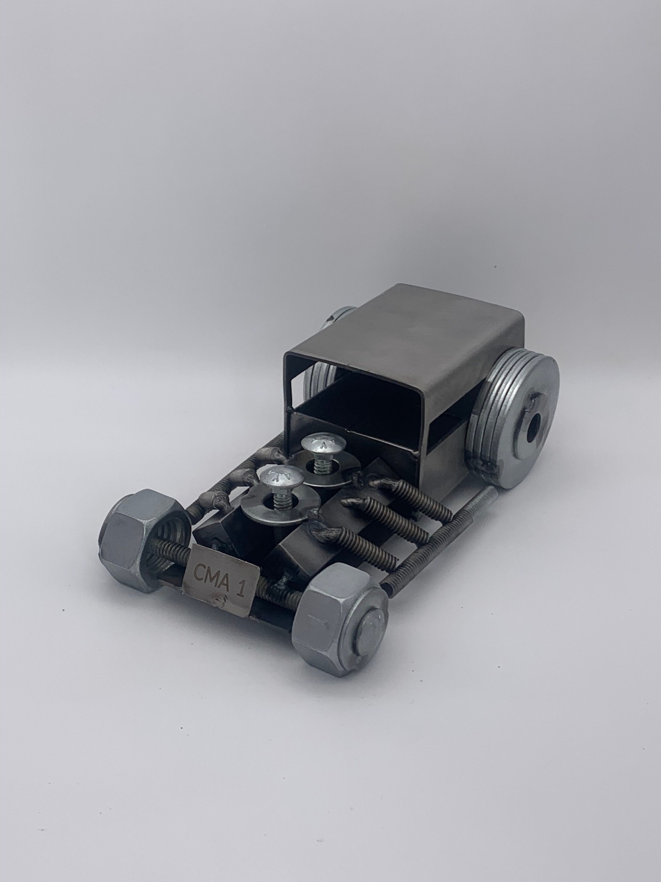 Custom Plated Metal Hot Rod Car Sculpture - Etsy