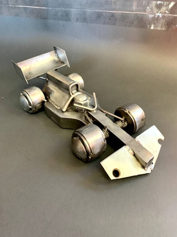 Scrap Metal F1 Race Car - Etsy UK