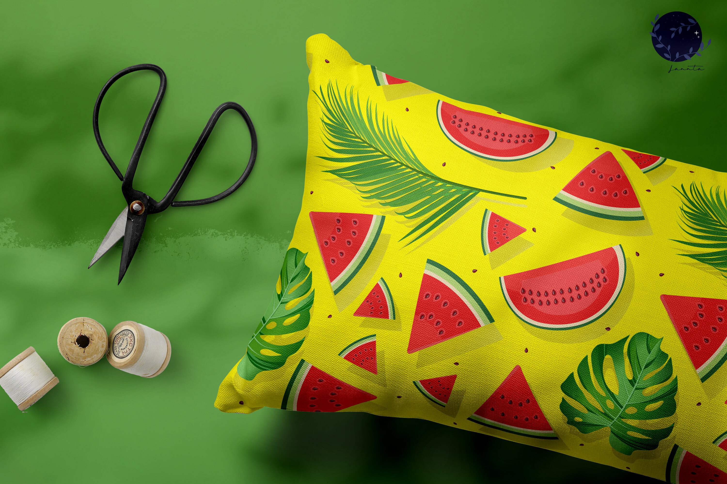 Melon Digital Paper Watermelon Fruit Tropical Fruits Set | Etsy