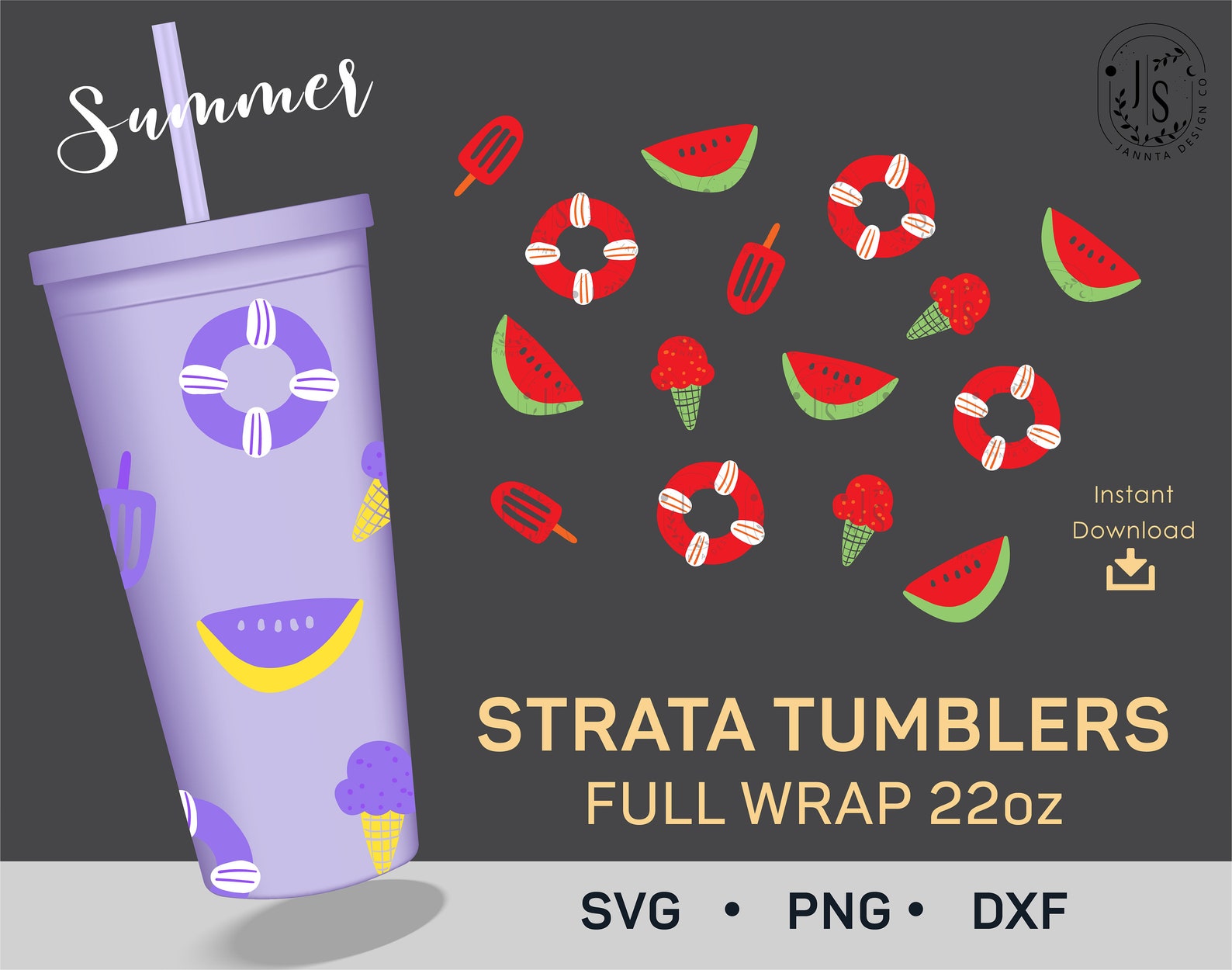 Summer Beach Strata SVG Strata Cup Svg Strata Full Wrap Svg | Etsy