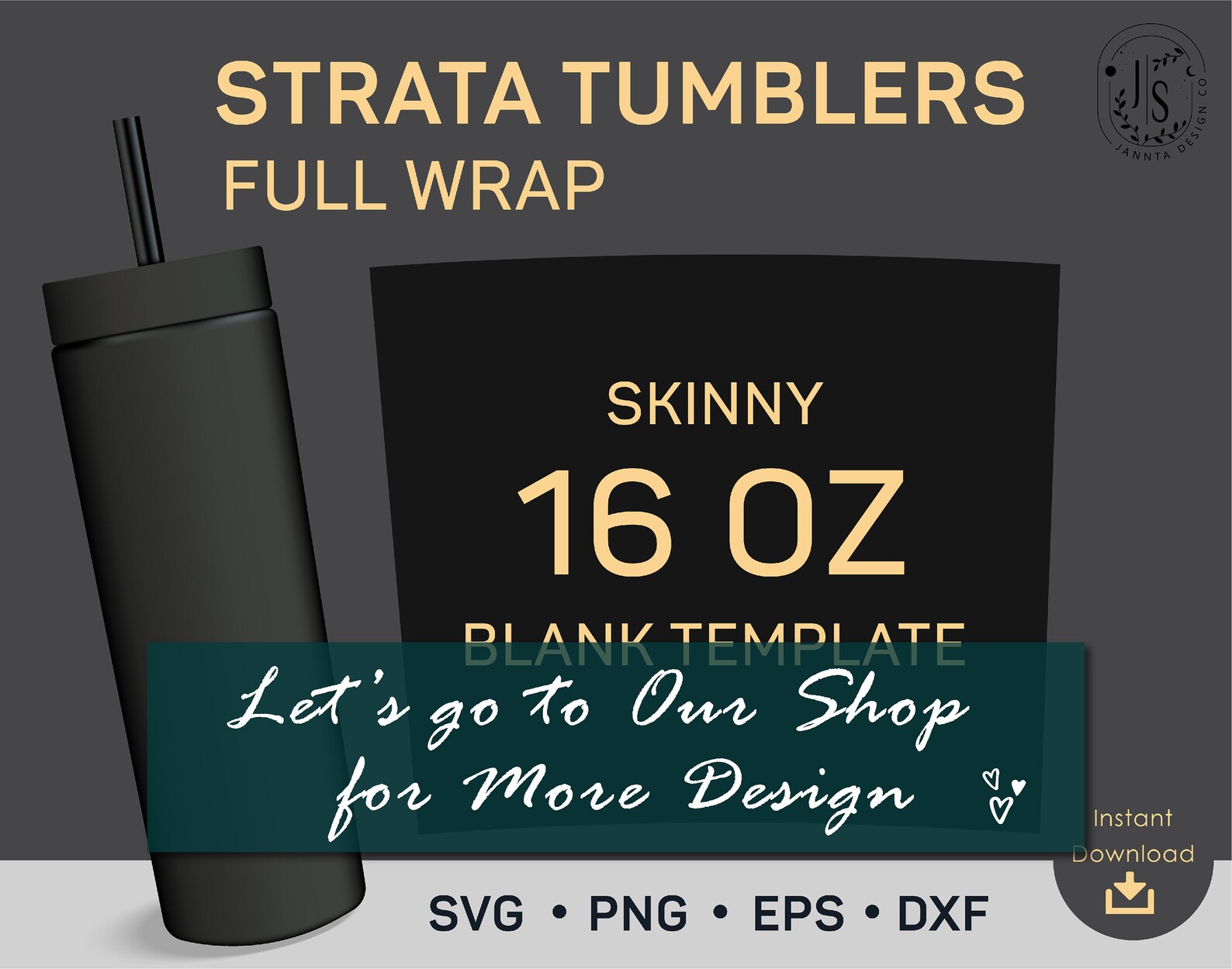 Blank Strata Template SVG Svg Cut File 16 Oz Strata Cup Full | Etsy