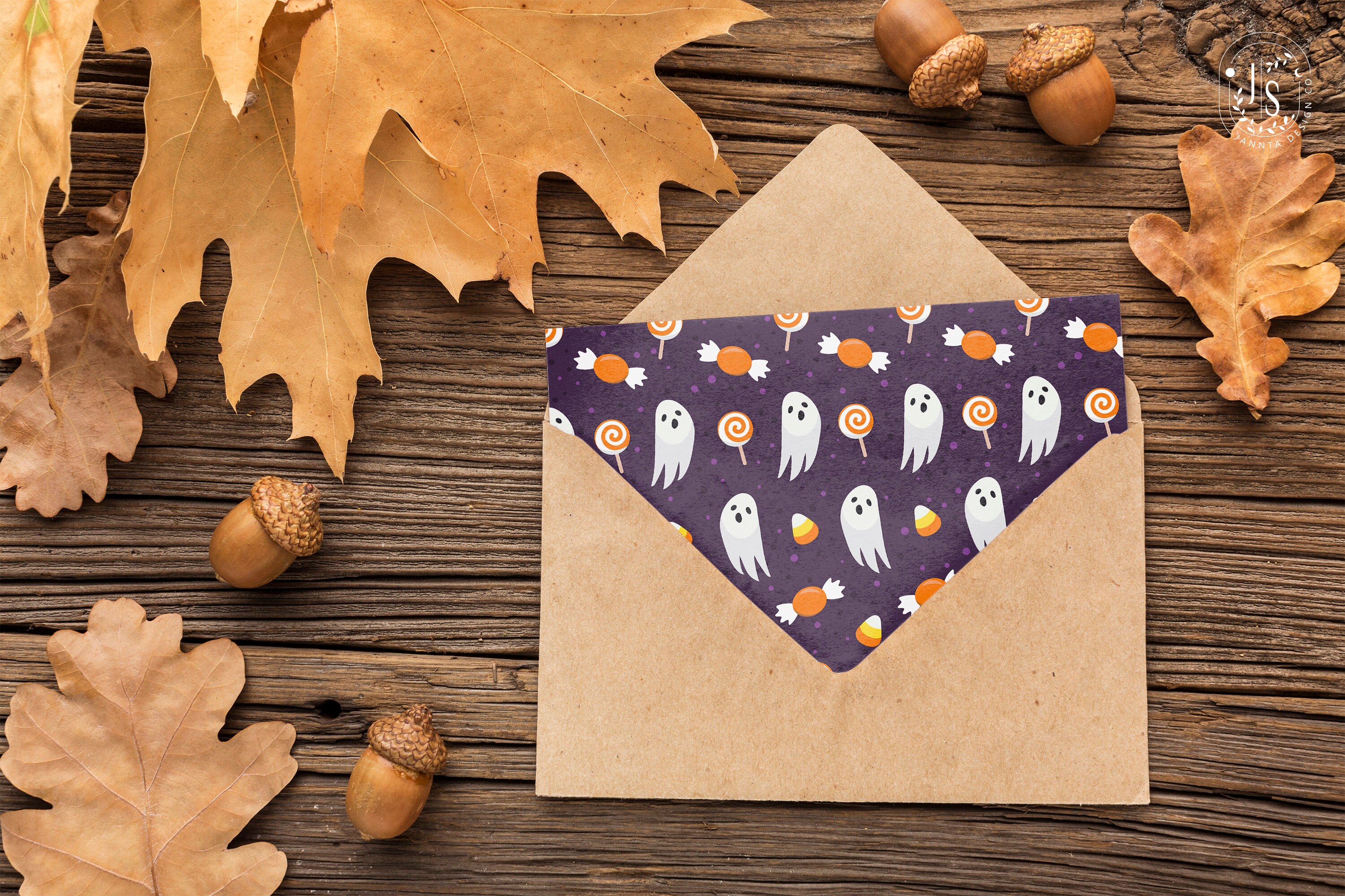 Halloween Digital Paper Spooky Cat Digital Papers Pack | Etsy