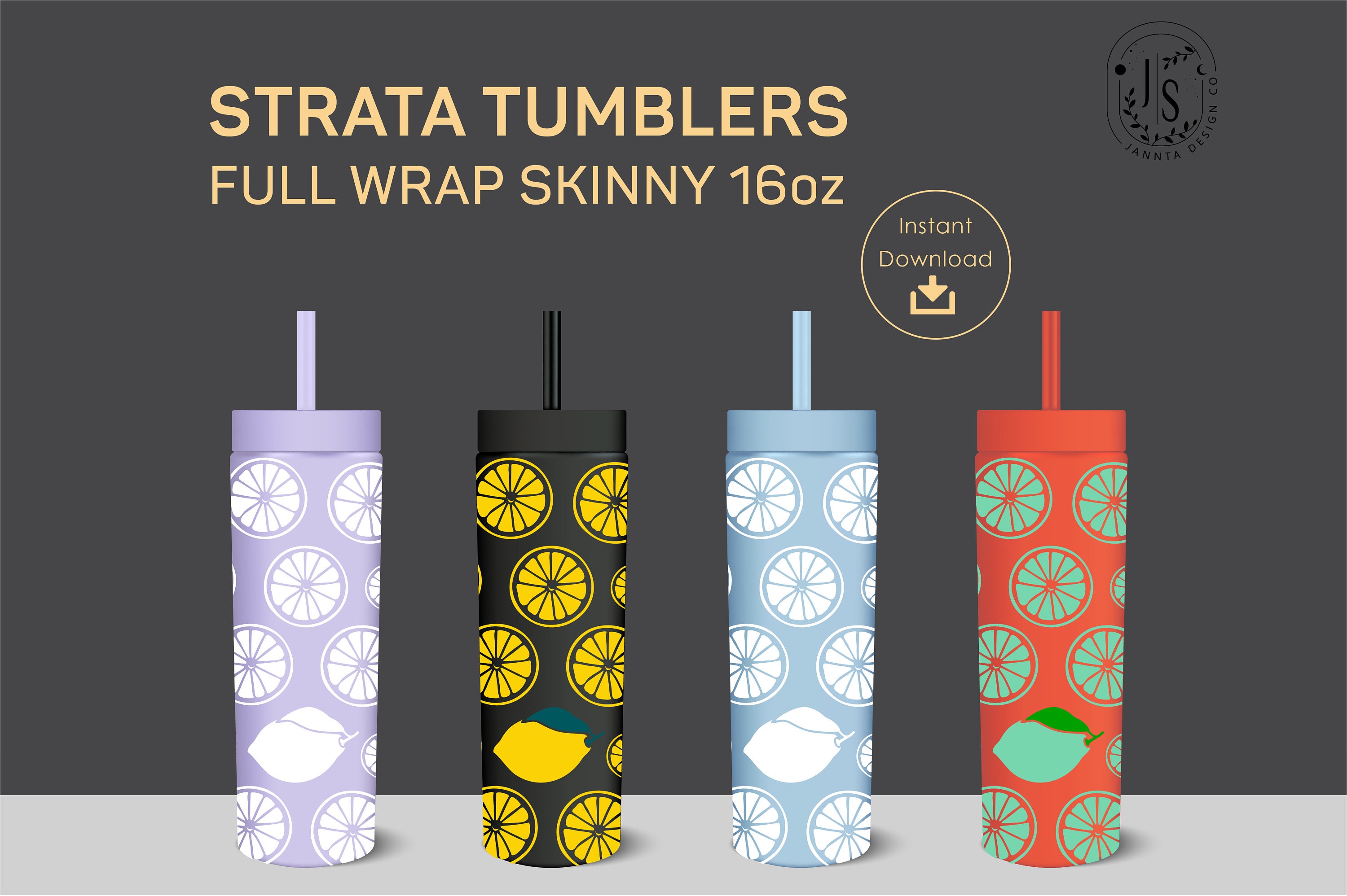 Lemon Strata SVG Fruit Strata Cups Svg Strata Full Wrap Svg - Etsy