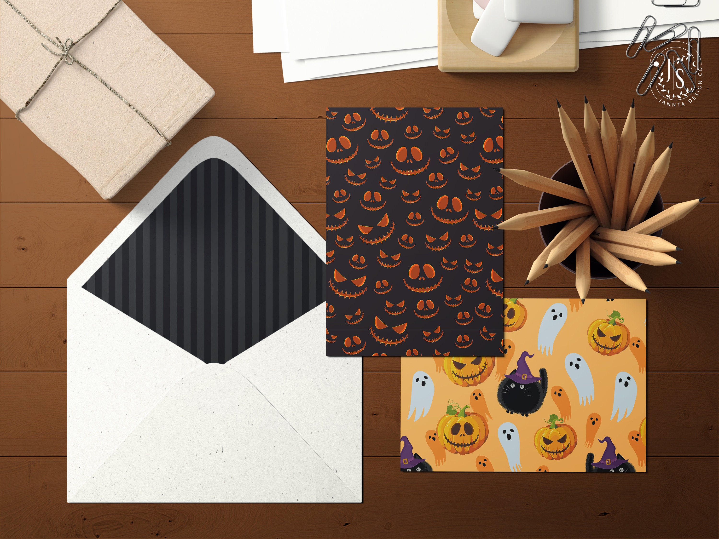 Halloween Digital Paper Pumpkin Digital Papers Pack Jack O - Etsy