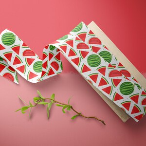 Melon Digital Paper Watermelon Fruit Tropical Fruits Set Wrapping Food ...