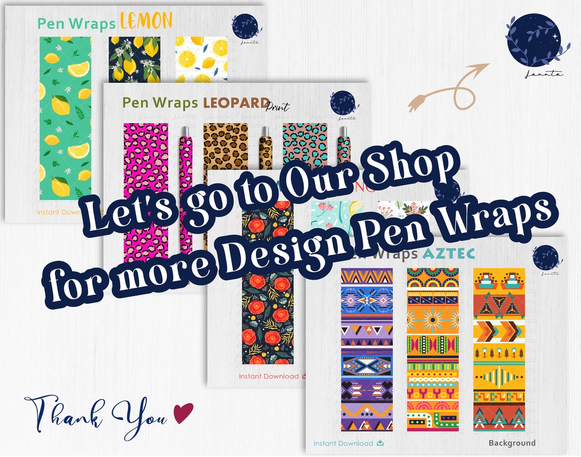 Pen Display Card SVG Holder Glitter Pen Care Template - Etsy