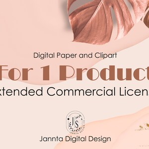 Digital Paper & Clipart Extended Commercial License - Etsy