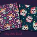 Day of the Dead Sugar Skull Digital Paper | Seamless Patterns (digital ...