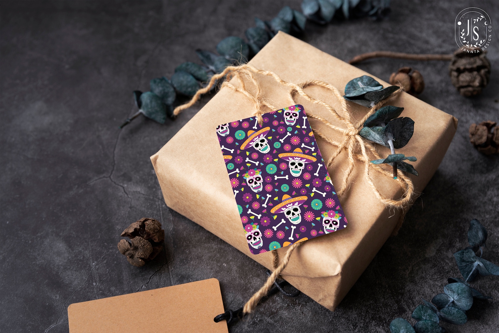 Day of the Dead Sugar Skull Digital Paper | Seamless Patterns (digital ...