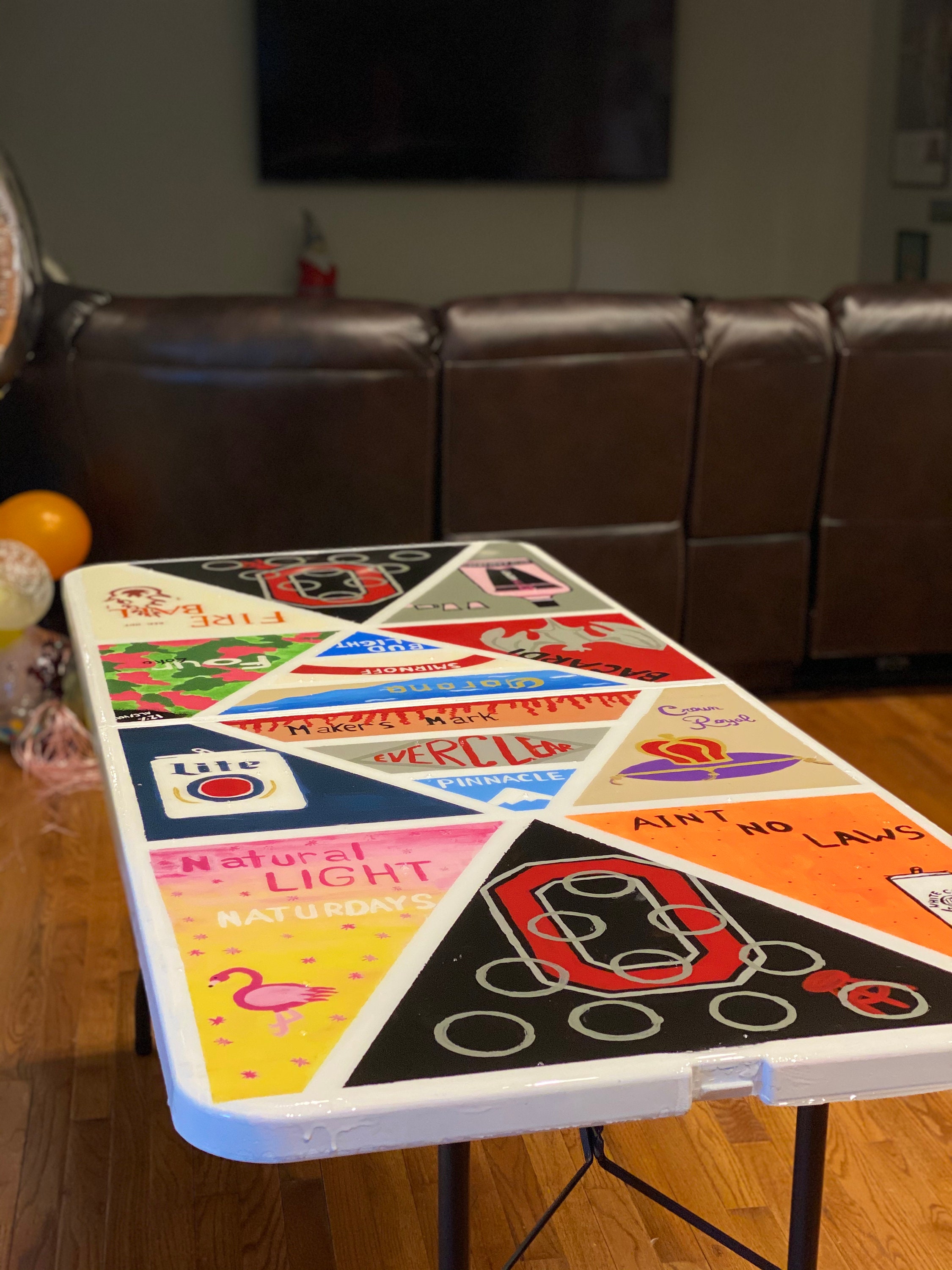 Custom Beer Pong Table - Etsy