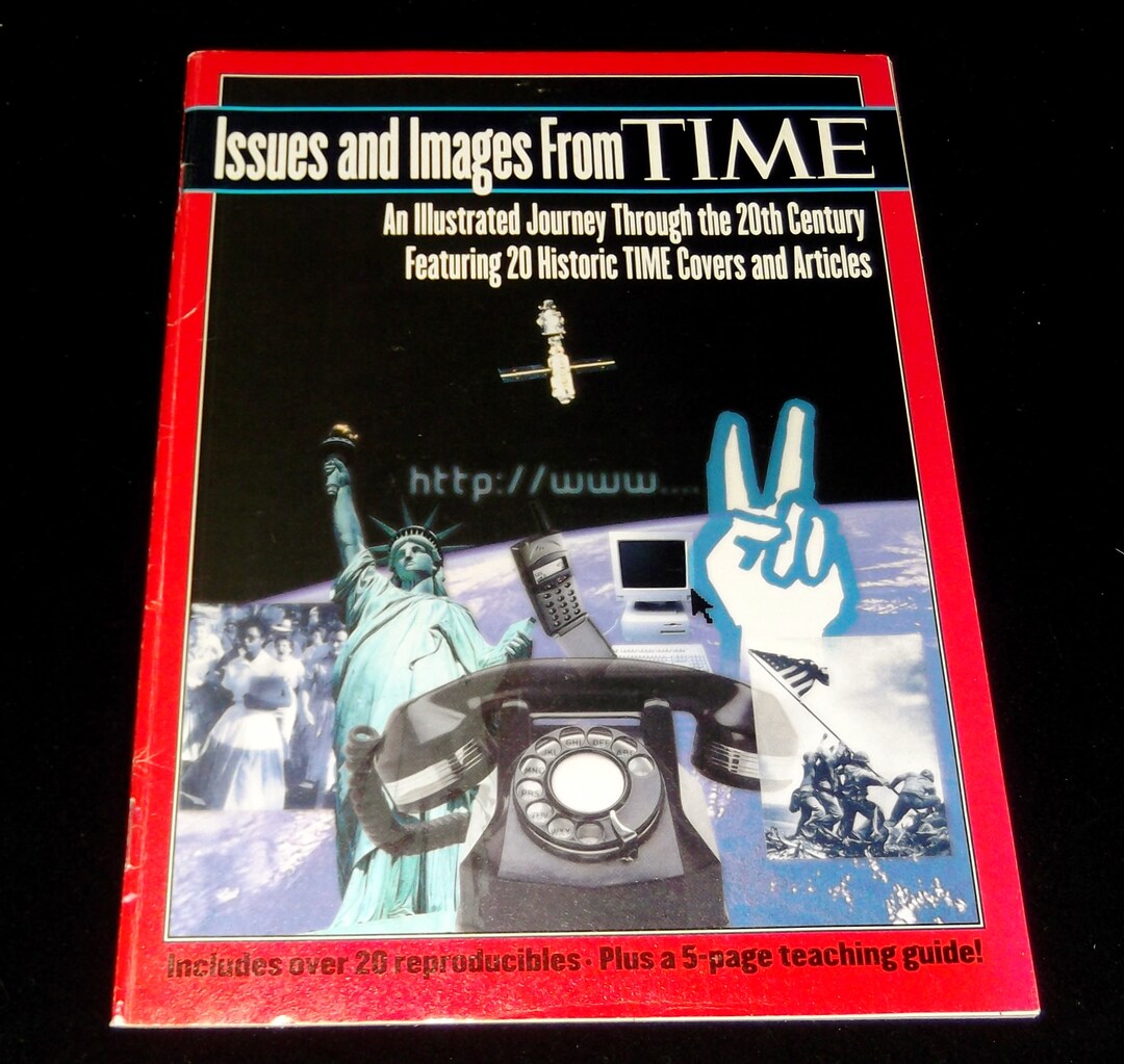 Vintage 2001 Issues and Images TIME Magazine 20 Reproducibles Teaching ...