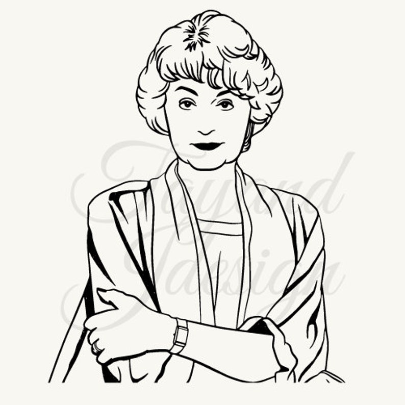 Golden Girls Dorothy Inspired Svg Etsy Ireland 5720