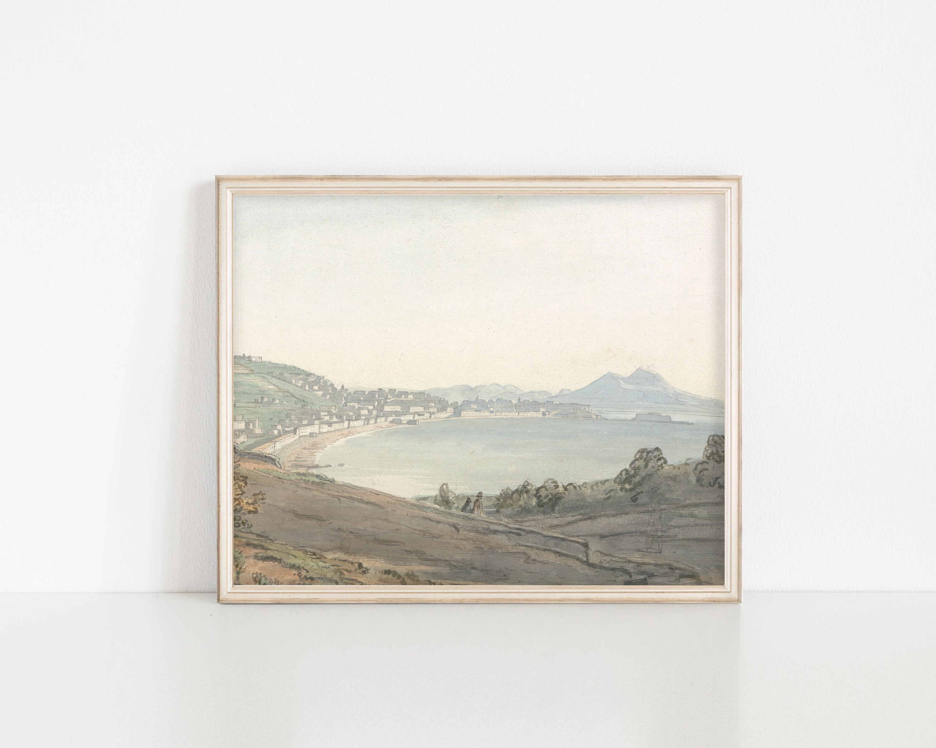 TARN • Landscape Art Print, Vintage Landscape Painting, Vintage Art ...