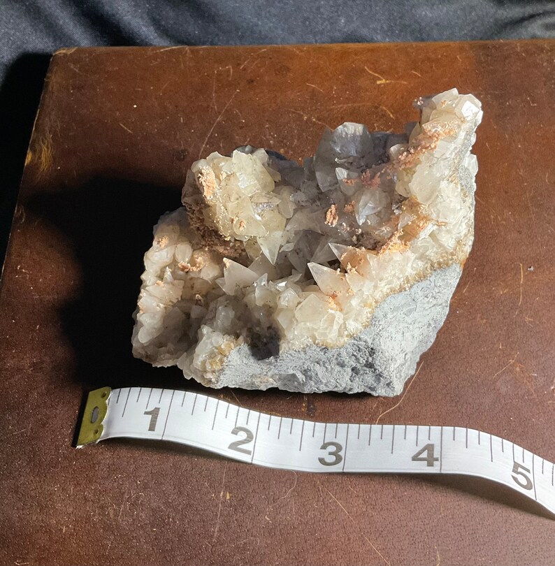 Calcite With Barite From the Nelly and Gibson Quarry in Washington Co ...